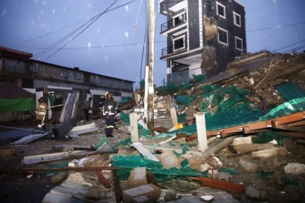 Two dead in building collapse at North Industrial Area
